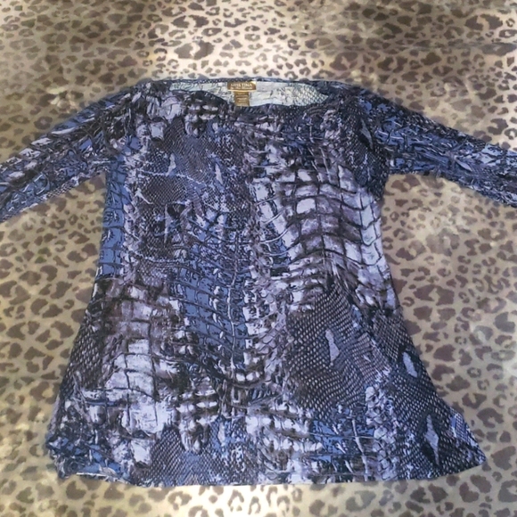 Miss Tina | Tops | Miss Tina Python Top M | Poshmark